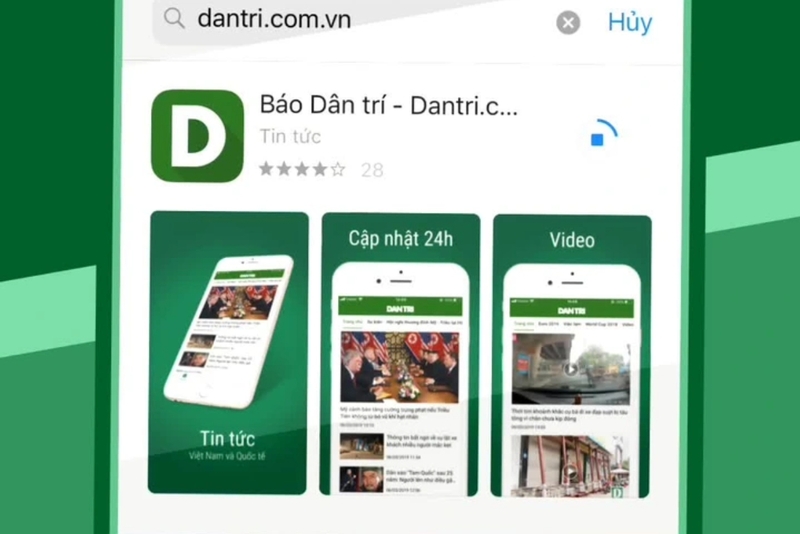 Ứng dụng Báo Dân trí - Dantri.com.vn, đọc tin tức mới nhất