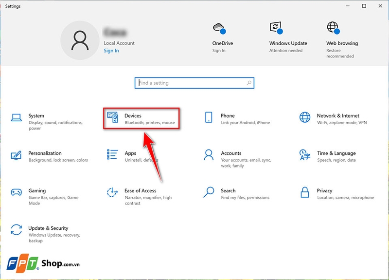 Cách bật Bluetooth Win 10 để kết nối với các thiết bị ngoại vi
