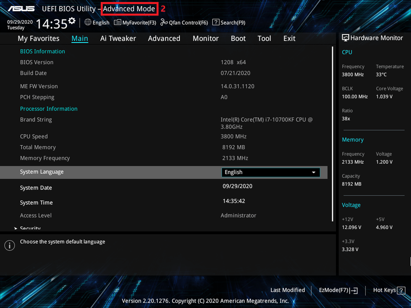 Hướng dẫn cách bật VT main ASUS cho máy tính chi tiết và nhanh chóng