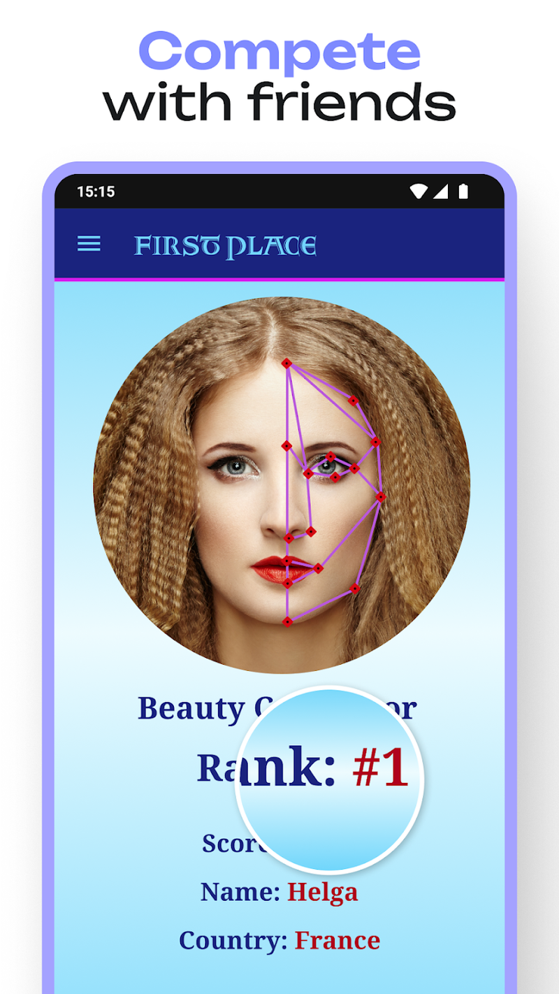 Beauty Calculator Pretty Scale: Phân tích & đánh giá khuôn mặt
