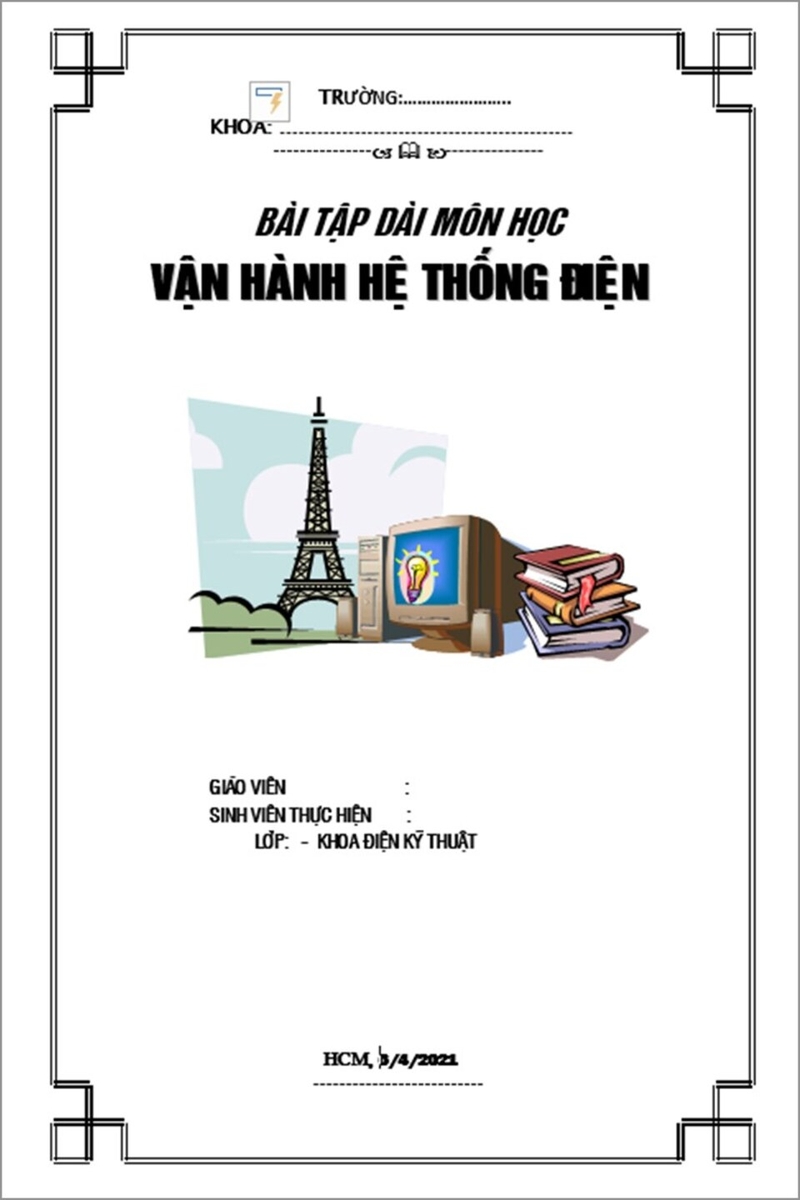 Tổng hợp các mẫu bìa Word đẹp nhất và hướng dẫn cách tạo bìa Word chi tiết
