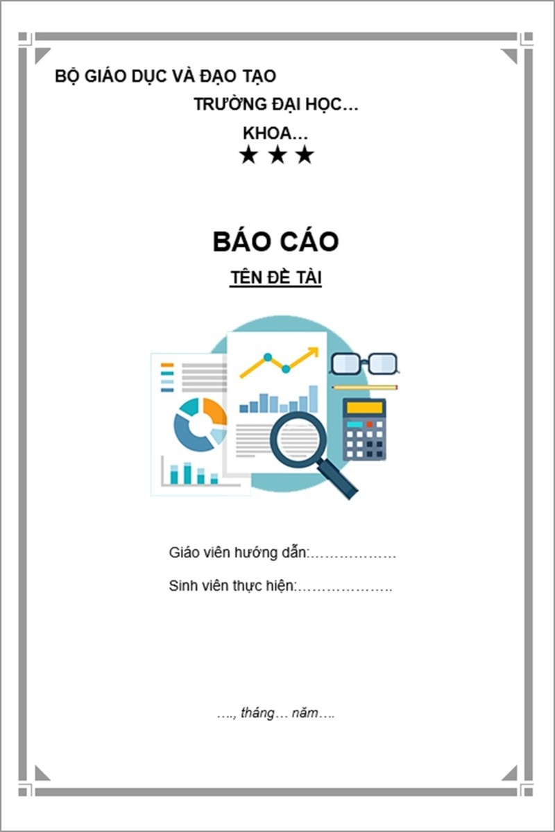 Tổng hợp các mẫu bìa Word đẹp nhất và hướng dẫn cách tạo bìa Word chi tiết