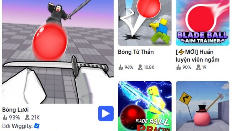 Blade Ball - Trò chơi né bóng với bộ kỹ năng đa dạng mới lạ