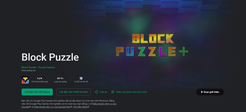Khám phá Block Puzzle: Game xếp khối dễ chơi phù hợp cho mọi thiết bị