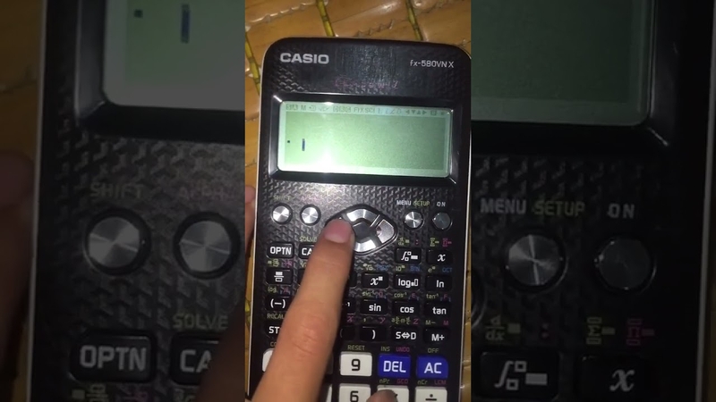 Cách chơi rắn săn mồi trên máy tính Casio 580 đơn giản, dễ thực hiện