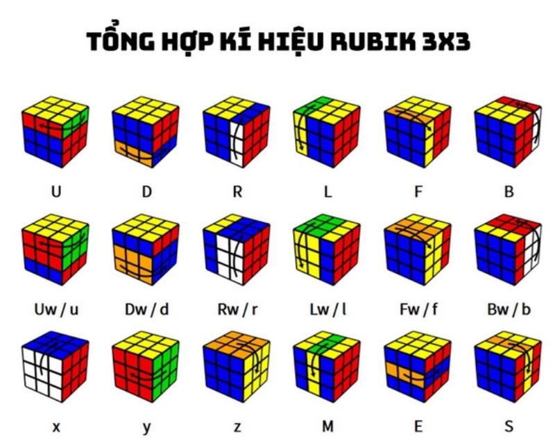 Từ 0 đến Hero: Hướng dẫn cách chơi Rubik 3x3 siêu chi tiết dành cho ...