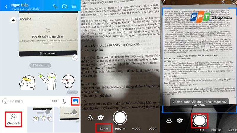 Hướng dẫn cách chụp scan trên Zalo đơn giản và nhanh chóng