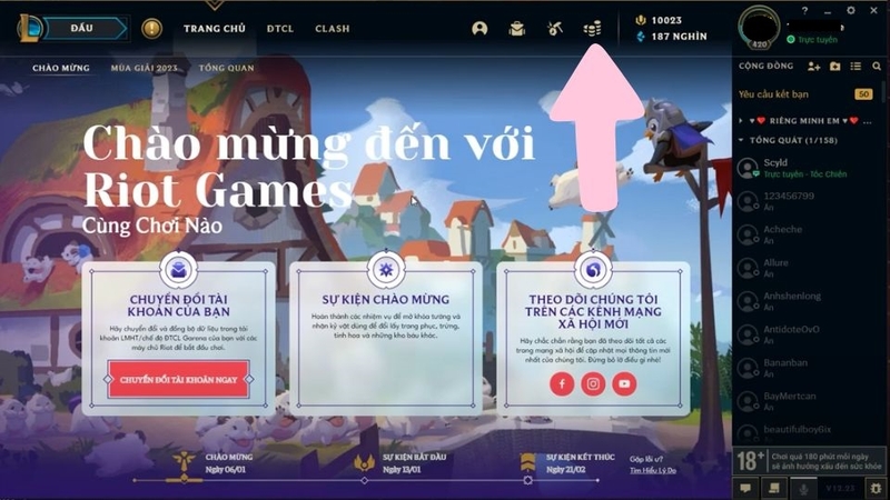 Cách chuyển server LOL về Việt Nam nhanh chóng và hiệu quả