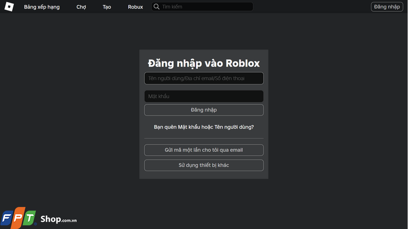Hướng dẫn cách đổi tên trong Roblox đơn giản chỉ với vài bước