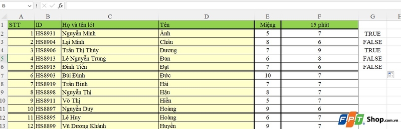 Cách dùng hàm ISEVEN và ISODD trong Excel để kiểm tra chẵn lẻ