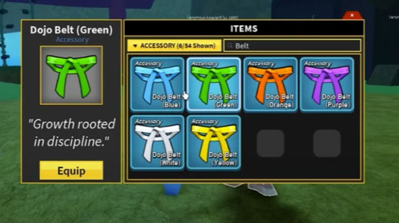 Cách lấy đai Dojo Belt trong Blox Fruits, tăng sức mạnh nhân vật