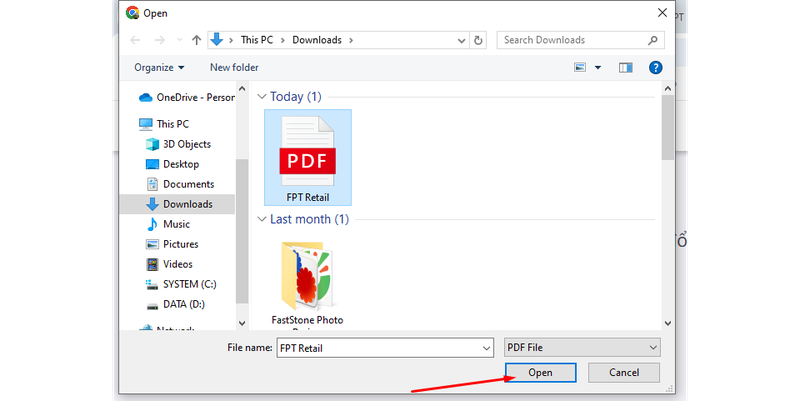 Cách lưu file PDF dưới dạng hình ảnh không cần tải phần mềm