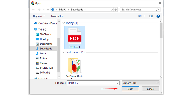 Cách lưu file PDF dưới dạng hình ảnh không cần tải phần mềm