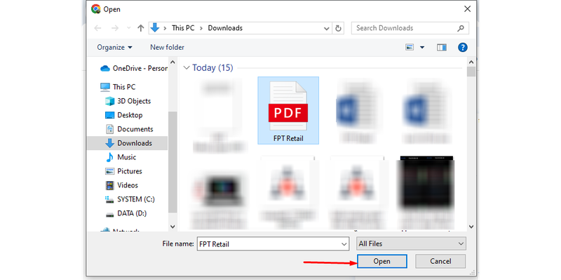 Cách lưu file PDF dưới dạng hình ảnh không cần tải phần mềm