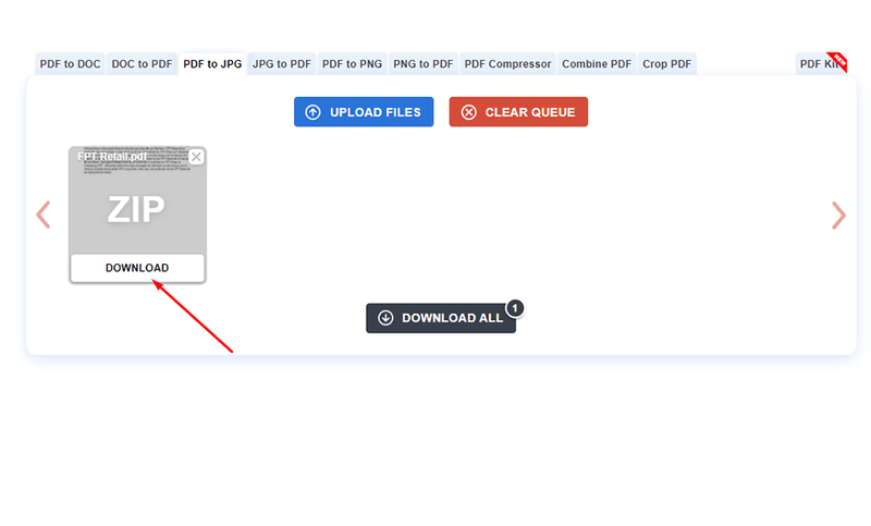 Cách lưu file PDF dưới dạng hình ảnh không cần tải phần mềm