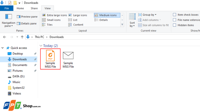Tập tin MSG là gì? Hướng dẫn 2 cách mở tập tin MSG nhanh chóng