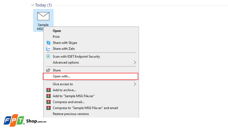 Tập tin MSG là gì? Hướng dẫn 2 cách mở tập tin MSG nhanh chóng