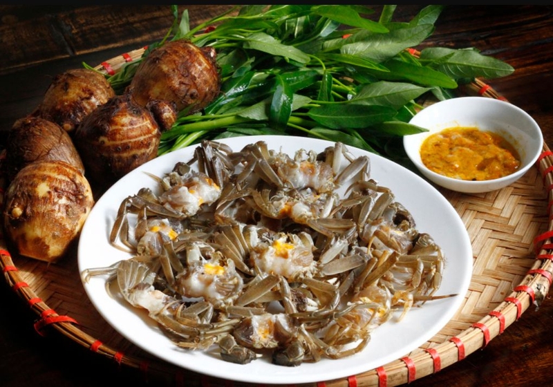 Hướng dẫn cách nấu canh rạm kết hợp rau muống khoai sọ, đơn giản nhưng ...