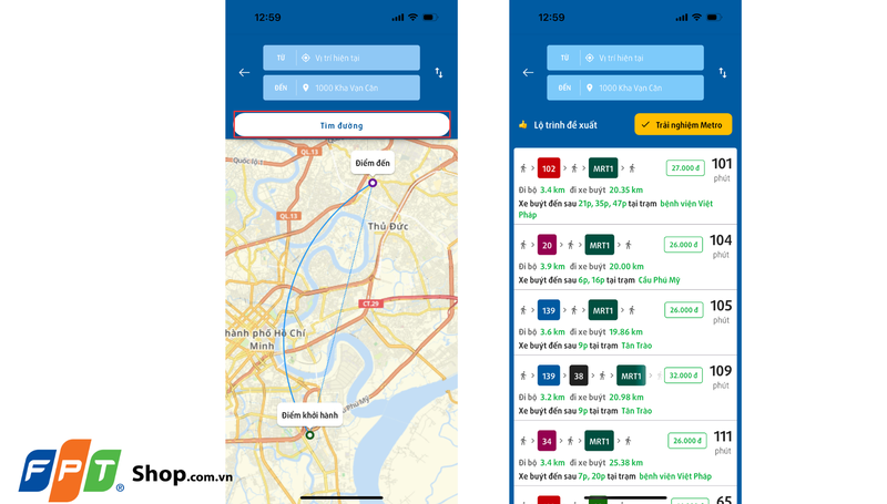 Hướng dẫn cách sử dụng ứng dụng HCMC Metro HURC chi tiết