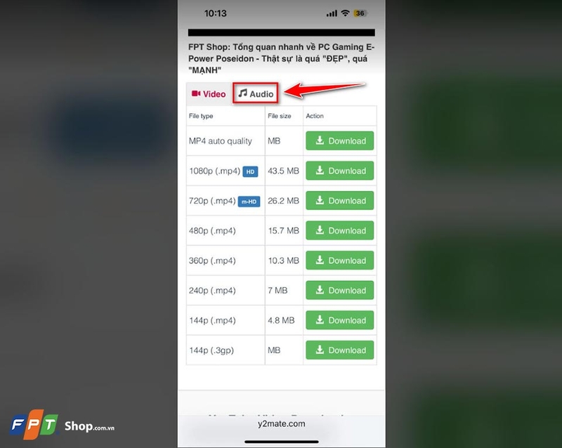 Cách tải file âm thanh từ video YouTube cực kỳ nhanh chóng