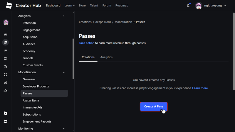 Hướng dẫn cách tạo gamepass trong Roblox đơn giản, nhanh chóng