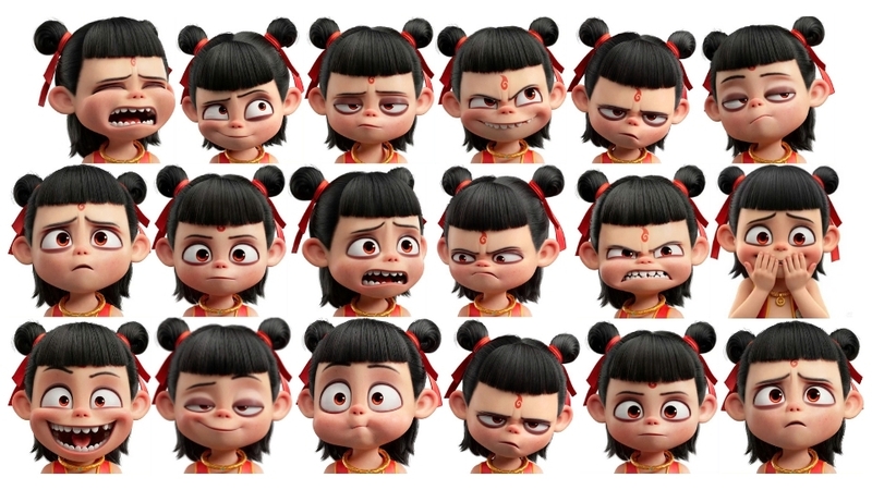 Hướng dẫn chi tiết cách tạo sticker Na Tra: Ma Đồng Náo Hải