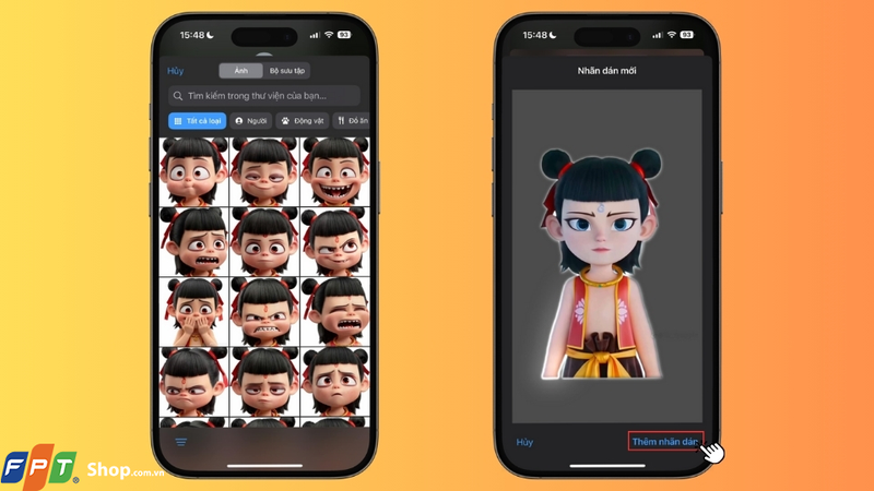 Hướng dẫn chi tiết cách tạo sticker Na Tra: Ma Đồng Náo Hải