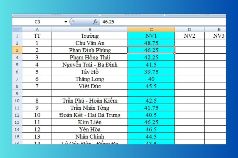 Hướng dẫn chi tiết cách tự động nổi bật dòng, cột trong Excel có thể ...