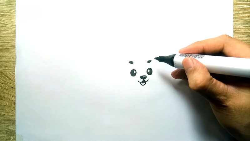Hướng dẫn cách vẽ con hổ dễ thương cực đơn giản cho các bé
