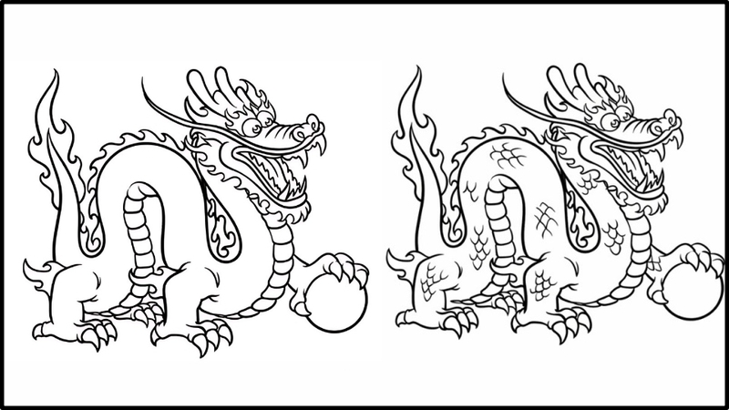 Hướng dẫn cách vẽ con rồng phong cách nghệ thuật và chibi