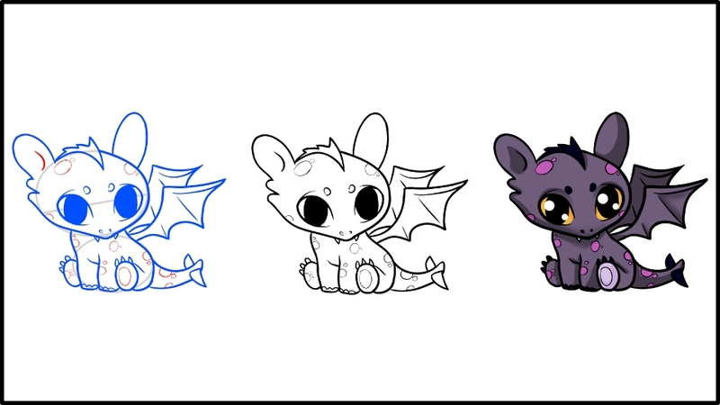 Hướng dẫn cách vẽ con rồng phong cách nghệ thuật và chibi