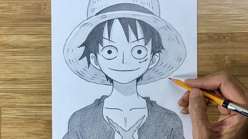 Hướng dẫn nhanh cách vẽ Luffy chỉ với 19 bước cực đơn giản