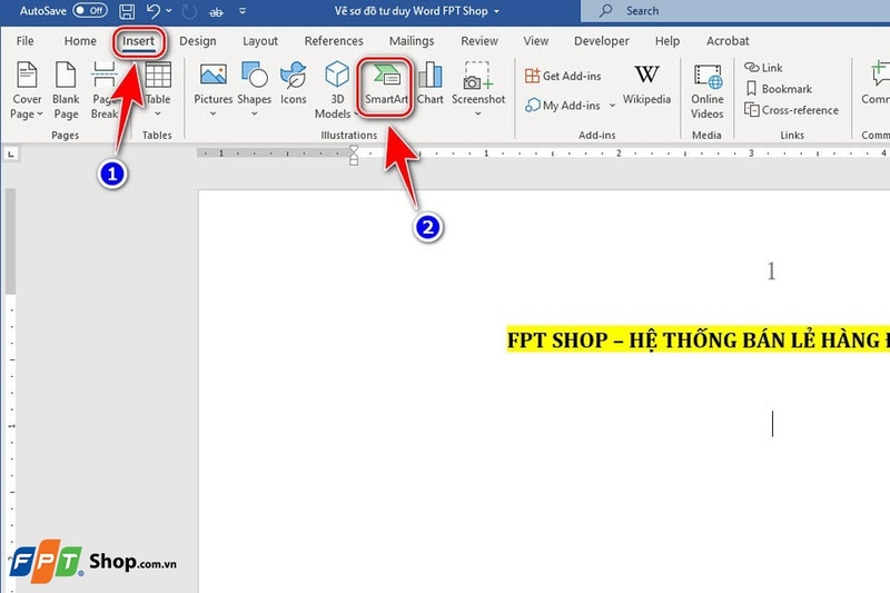 Hướng dẫn chi tiết cách vẽ sơ đồ tư duy trực tiếp trong Word, không cần cài thêm phần mềm
