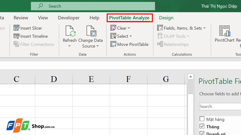 Cách xóa PivotTable trong Excel: Hướng dẫn chi tiết, nhanh chóng