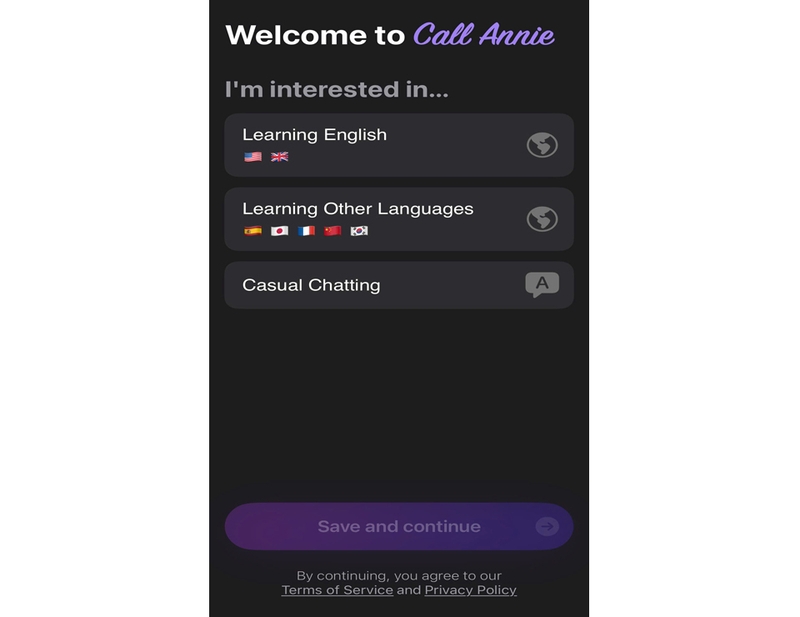 Call Annie: Ứng dụng cho phép người dùng video call với AI