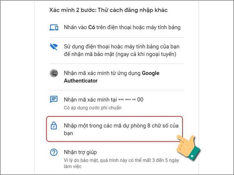 Cách lấy lại mã 2FA Google Authenticator khi mất thiết bị hoặc đổi điện ...