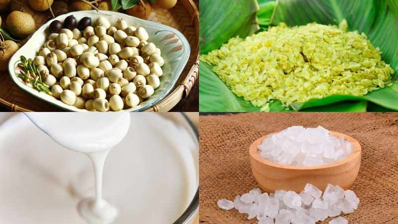 Hướng dẫn cách nấu chè cốm hạt sen đơn giản ngay tại nhà