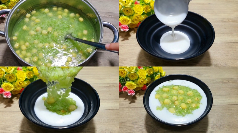 Hướng dẫn cách nấu chè cốm hạt sen đơn giản ngay tại nhà