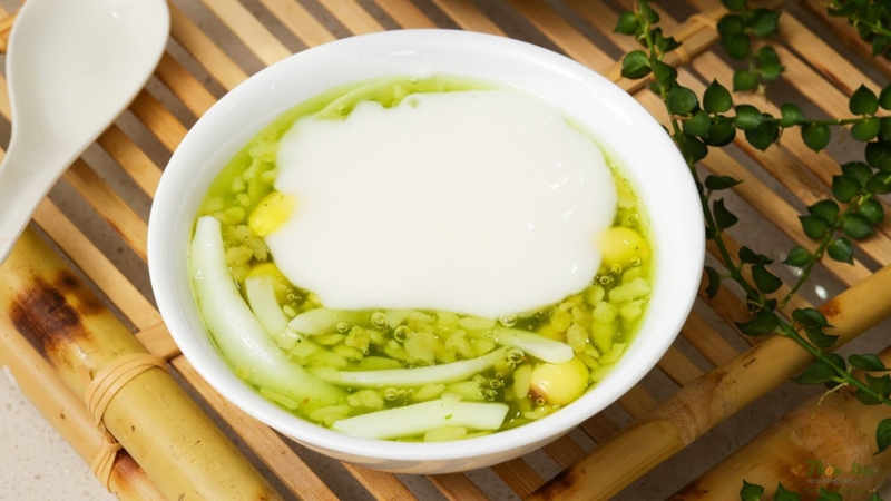 Hướng dẫn cách nấu chè cốm hạt sen đơn giản ngay tại nhà