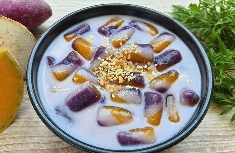 Cách nấu chè khoai lang bí đỏ: Món ngọt thanh mát, giàu dinh dưỡng và ...