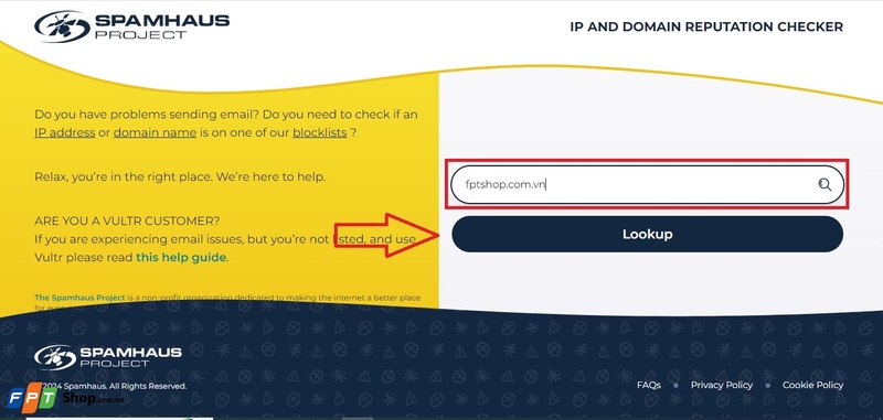 Hướng dẫn check Spamhaus để kiểm tra địa chỉ IP và tên miền