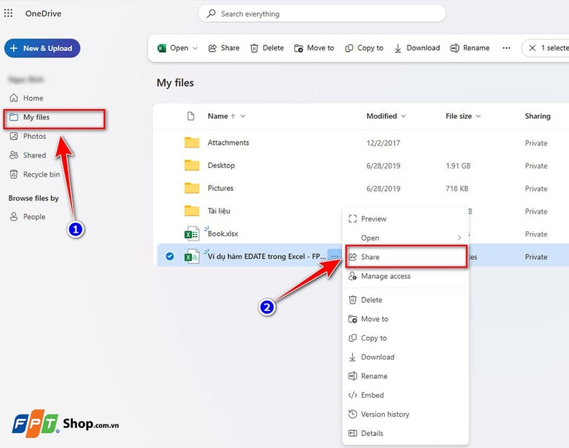 Cách share file Excel cho nhiều người cùng chỉnh sửa trực tuyến