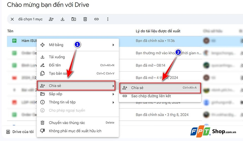 Cách share file Excel cho nhiều người cùng chỉnh sửa trực tuyến