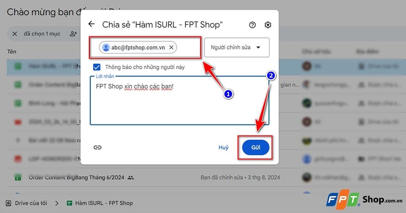 Cách share file Excel cho nhiều người cùng chỉnh sửa trực tuyến