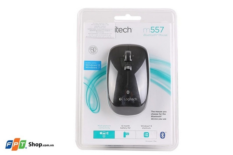Chuột bluetooth Logitech M557 chính hãng, giao tận nơi miễn phí