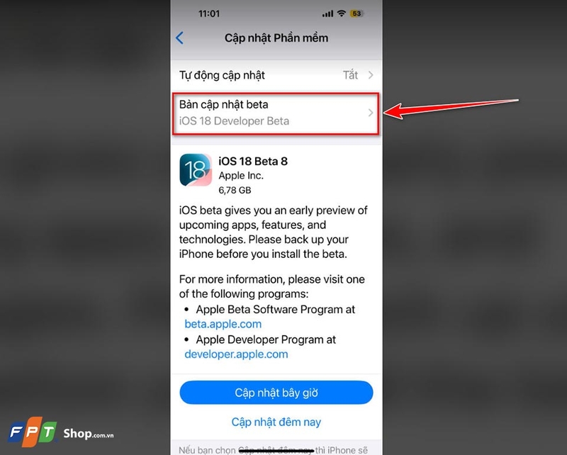 Cách chuyển iOS Developer Beta sang Public Beta nhanh chóng