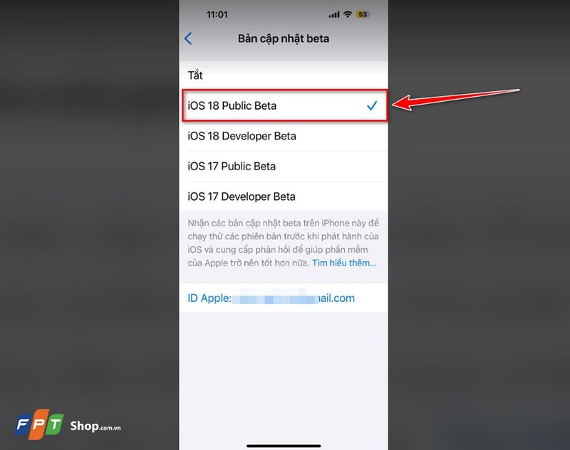 Cách chuyển iOS Developer Beta sang Public Beta nhanh chóng