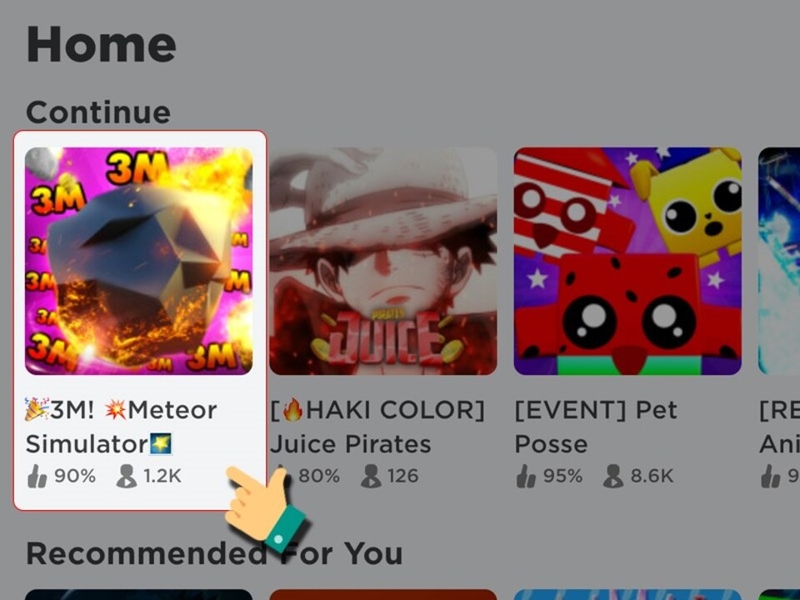 Cách thu thập và nhập code Meteor Simulator để nhận quà khủng