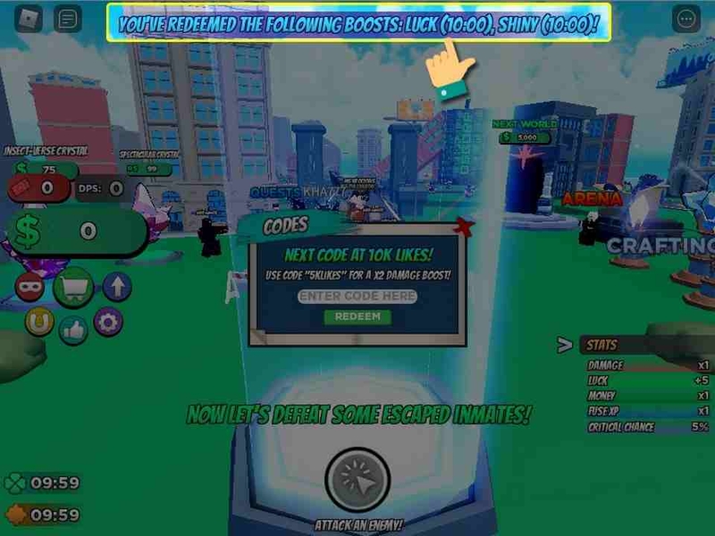 Full code Multiverse Fighters Simulator mới nhất và cách nhập chi tiết