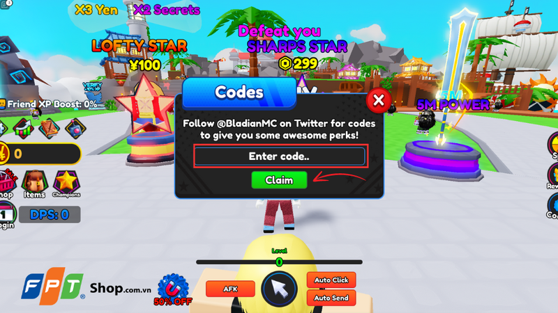 Tổng hợp code Anime Gods Simulator mới nhất tháng 1/2025